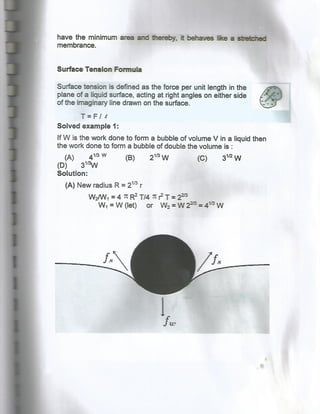 Surface Tension Report | PDF
