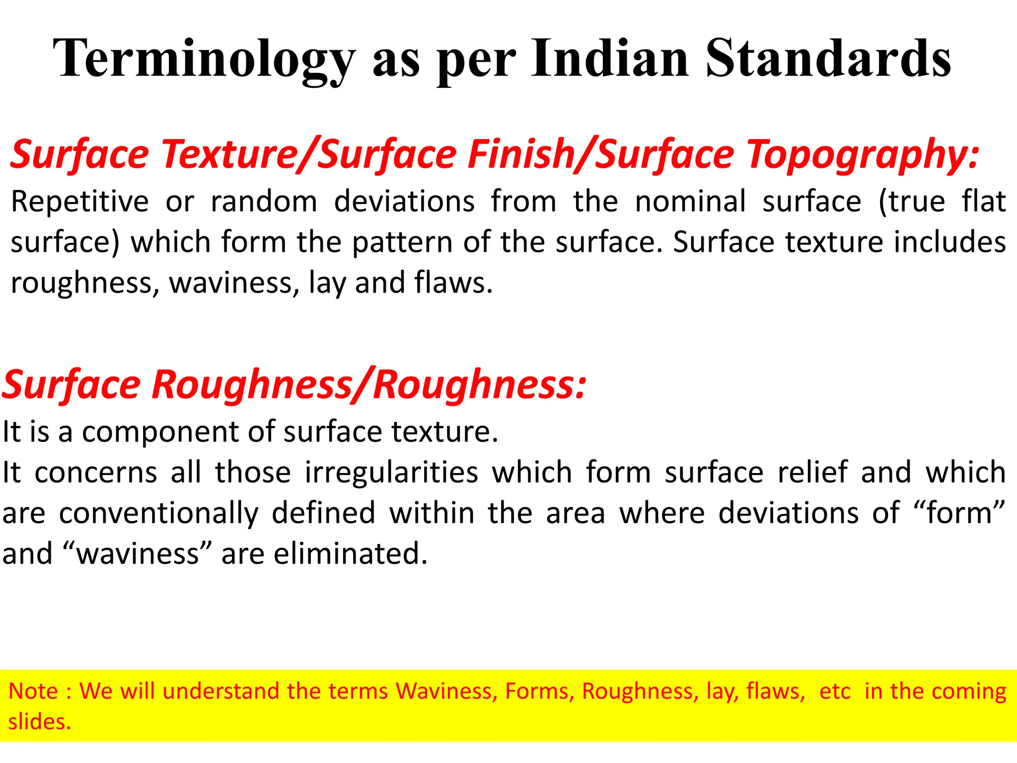 SURFACE TEXTURE 2022.pptx . | PPT