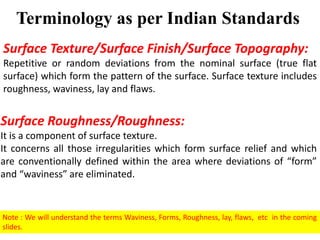 SURFACE TEXTURE 2022.pptx . | PPTX