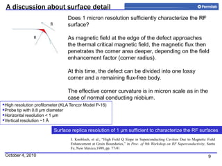 Wu - Surface topography investigation for niobium cavities and its ...