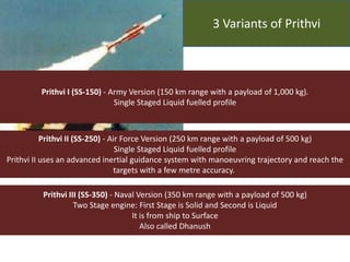 Surface to surface prithvi | PPTX