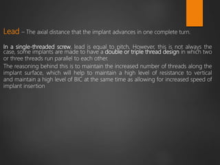 Surface Treatments and coatings on implant | PPTX