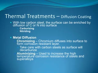 Surface treatment an overview | PPTX