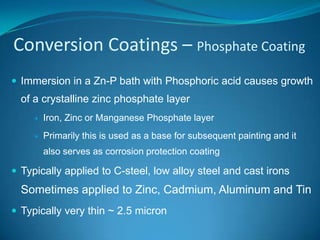 Surface treatment an overview | PPTX
