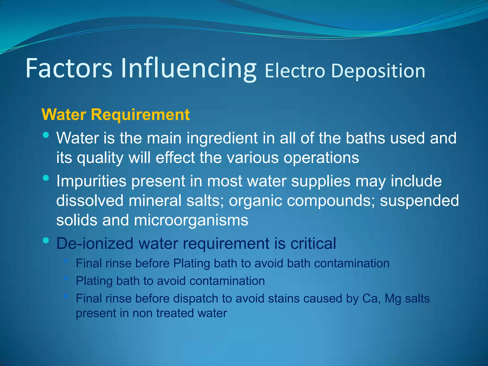 Surface treatment plating process | PPTX