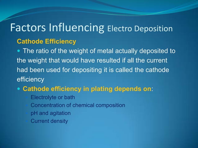 Surface treatment plating process | PPTX