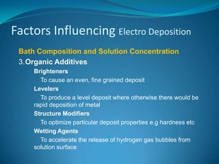Surface treatment plating process | PPTX