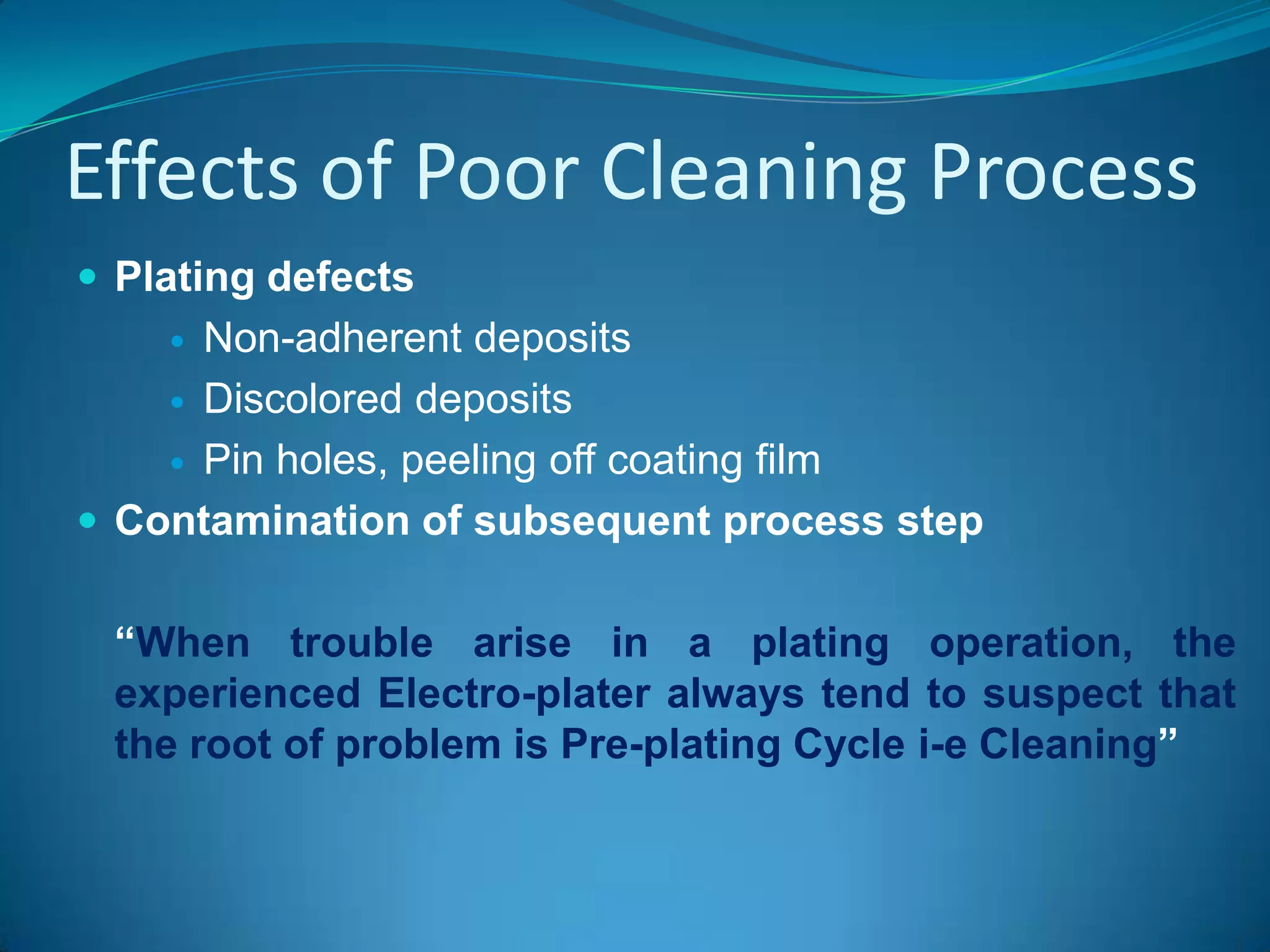 Surface treatment preprocesses | PPTX