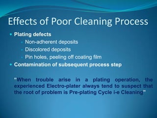 Surface treatment preprocesses | PPTX