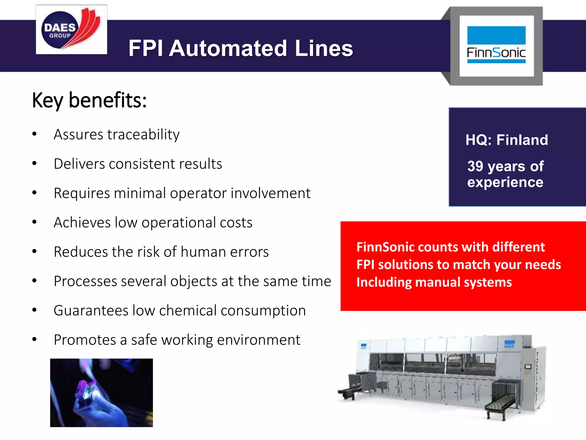 Surface treatment aerospace - DAES Group | PPTX