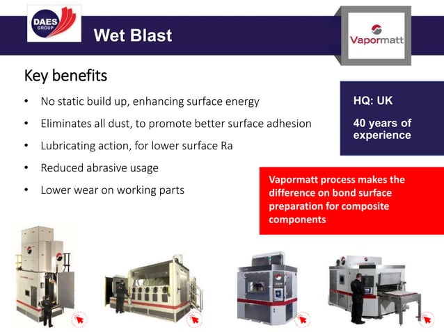 Surface treatment aerospace - DAES Group | PPTX | Business and Finance