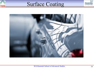Surface treatment of automotive components | PDF