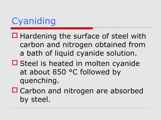 Surface Treatments | PPT
