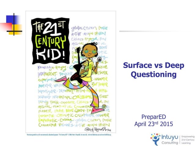 Surface vs deep questioning | PPT