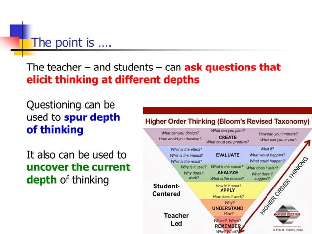 Surface vs deep questioning | PPT