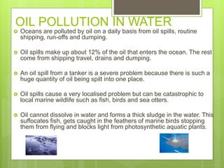 Surface water pollution | PPTX