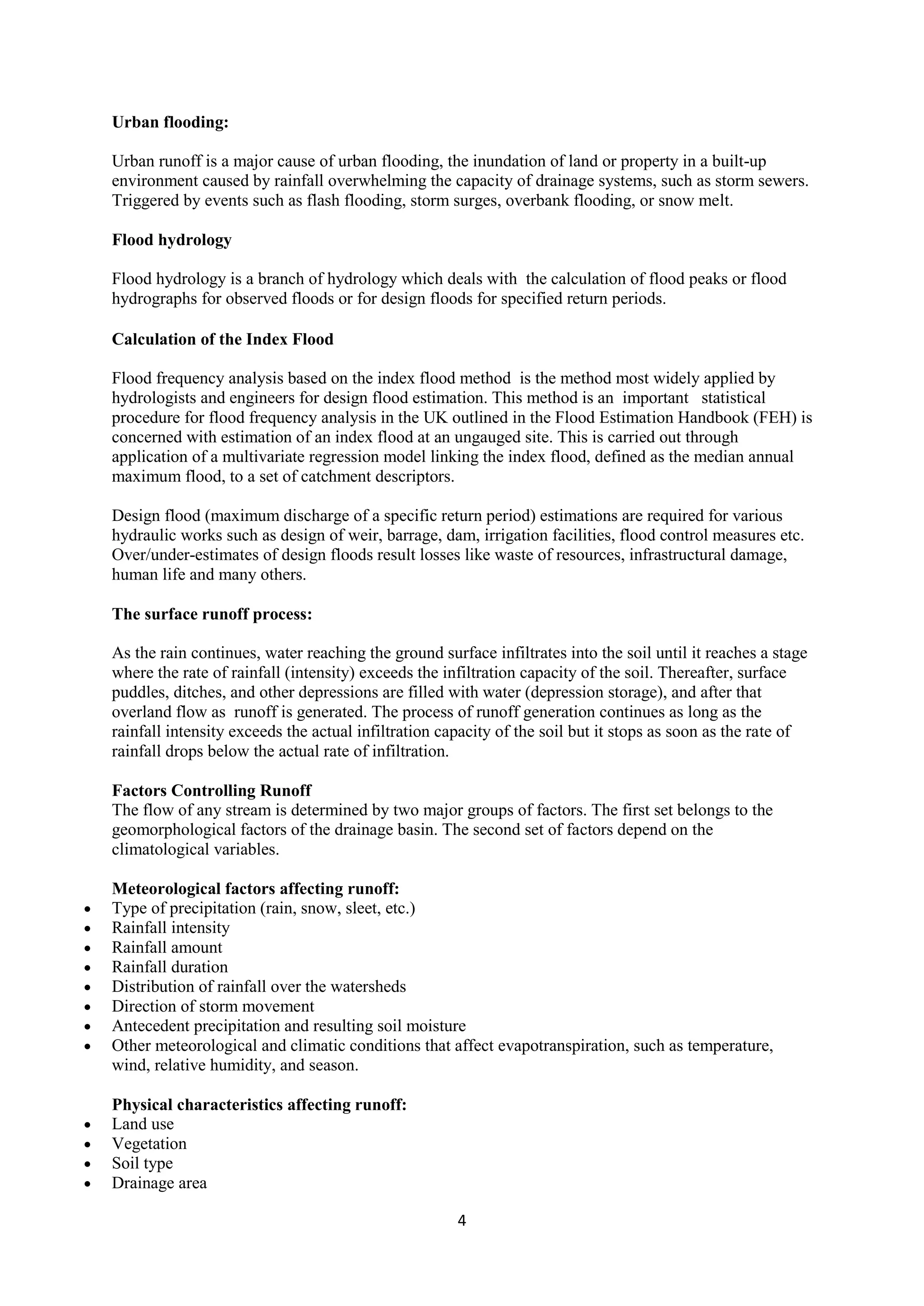 Surface Water Runoff Pdf