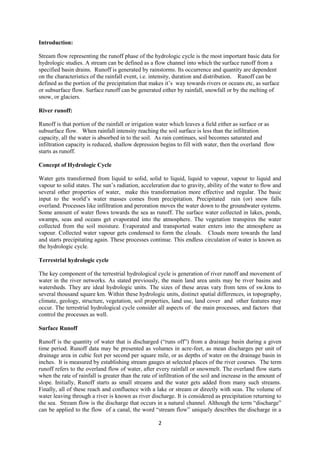 Surface water runoff | PDF