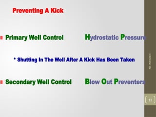 SURFACE WELL CONTROL components and equipments. pptx | PPTX