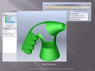 Surfacing using Solidw | PPSX
