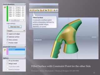 Surfacing using Solidw | PPSX
