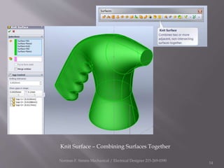 Surfacing using Solidw | PPSX