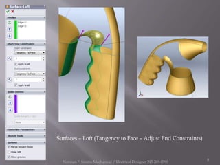 Surfacing using Solidw | PPSX