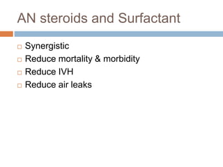 Surfactant in RDS | PPT