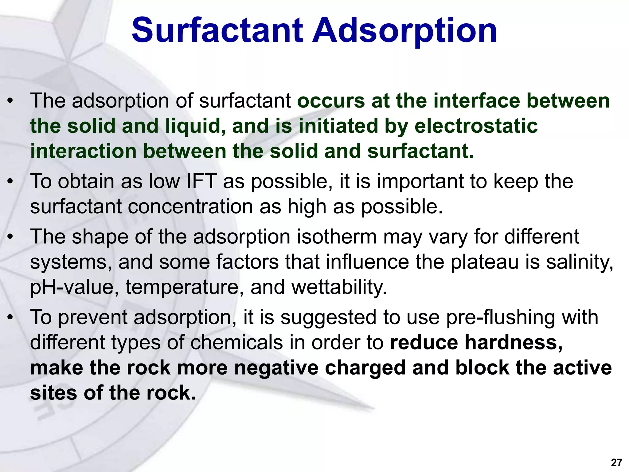 Surfactant flooding reservoir simulation | PPTX