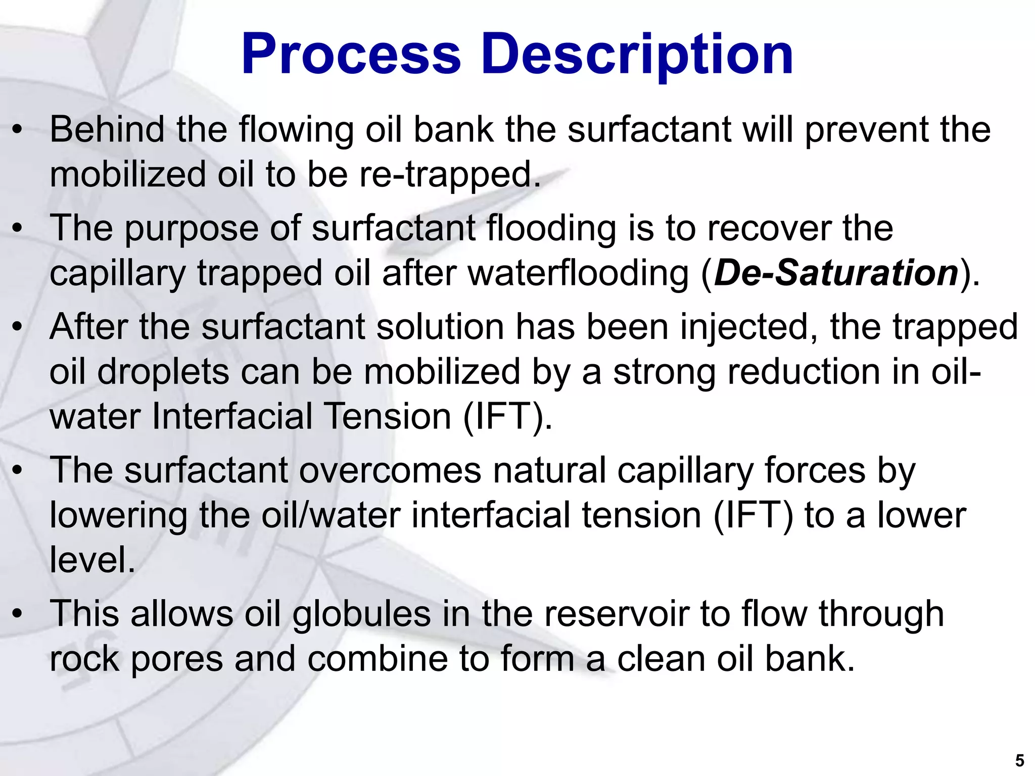 Surfactant flooding reservoir simulation | PPTX
