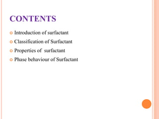 Surfactant | PPTX