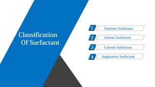 Surfactant | PPT | Chemistry | Science