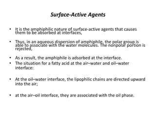 Surfactants | PPTX
