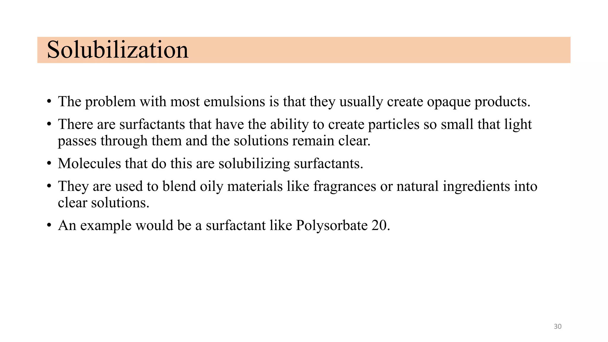 SURFACTANTS - Classification and applications | PPTX
