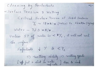 Surfactants introduction basic knowledge | PPTX