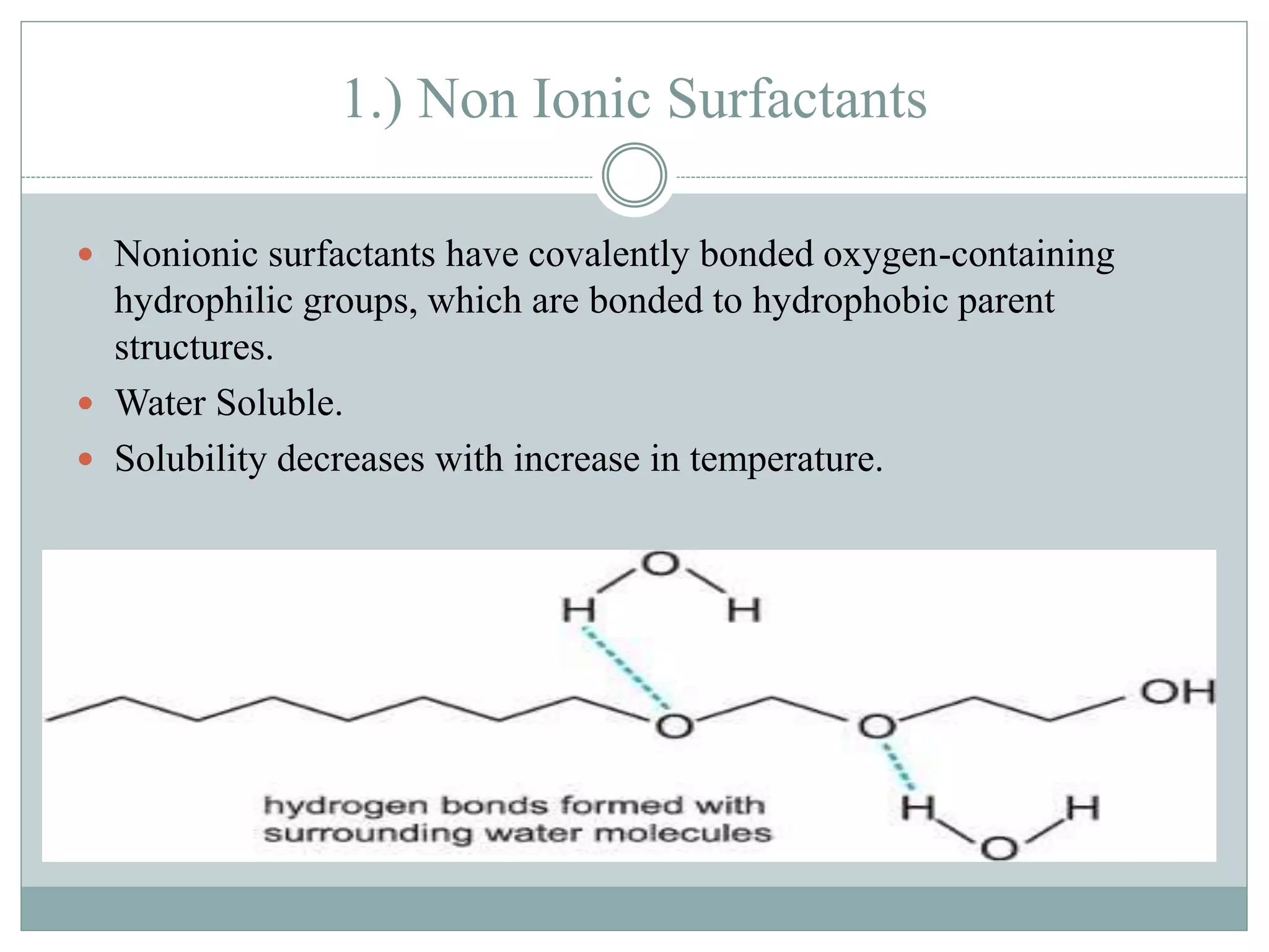 Surfactants and its importance | PPTX