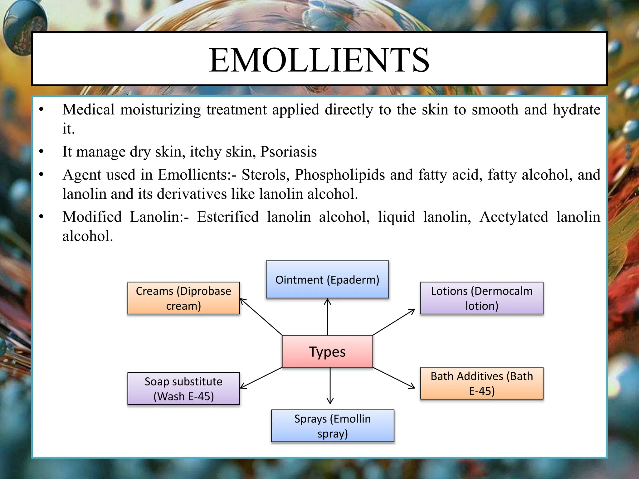SURFACTANTS, EMOLLIENTS AND RHEOLOGICAL ADDITIVES.pptx