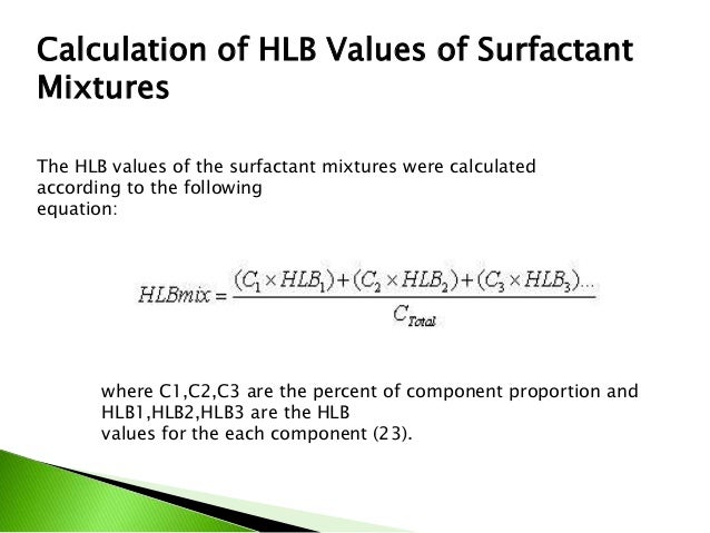 Surfactants