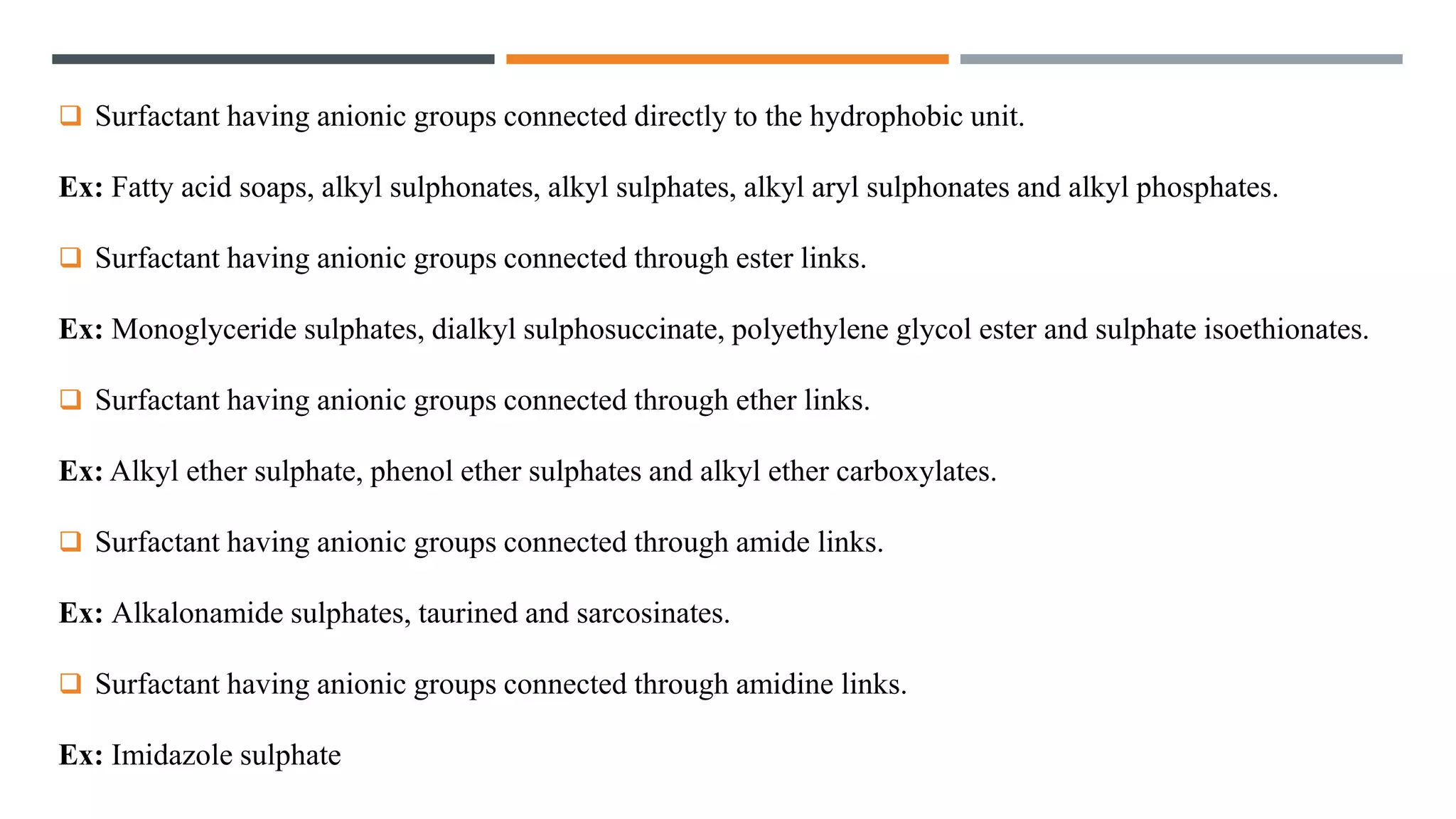 SURFACTANT (SURFACE ACTIVE AGENT)AND CLASSIFICATION.pptx