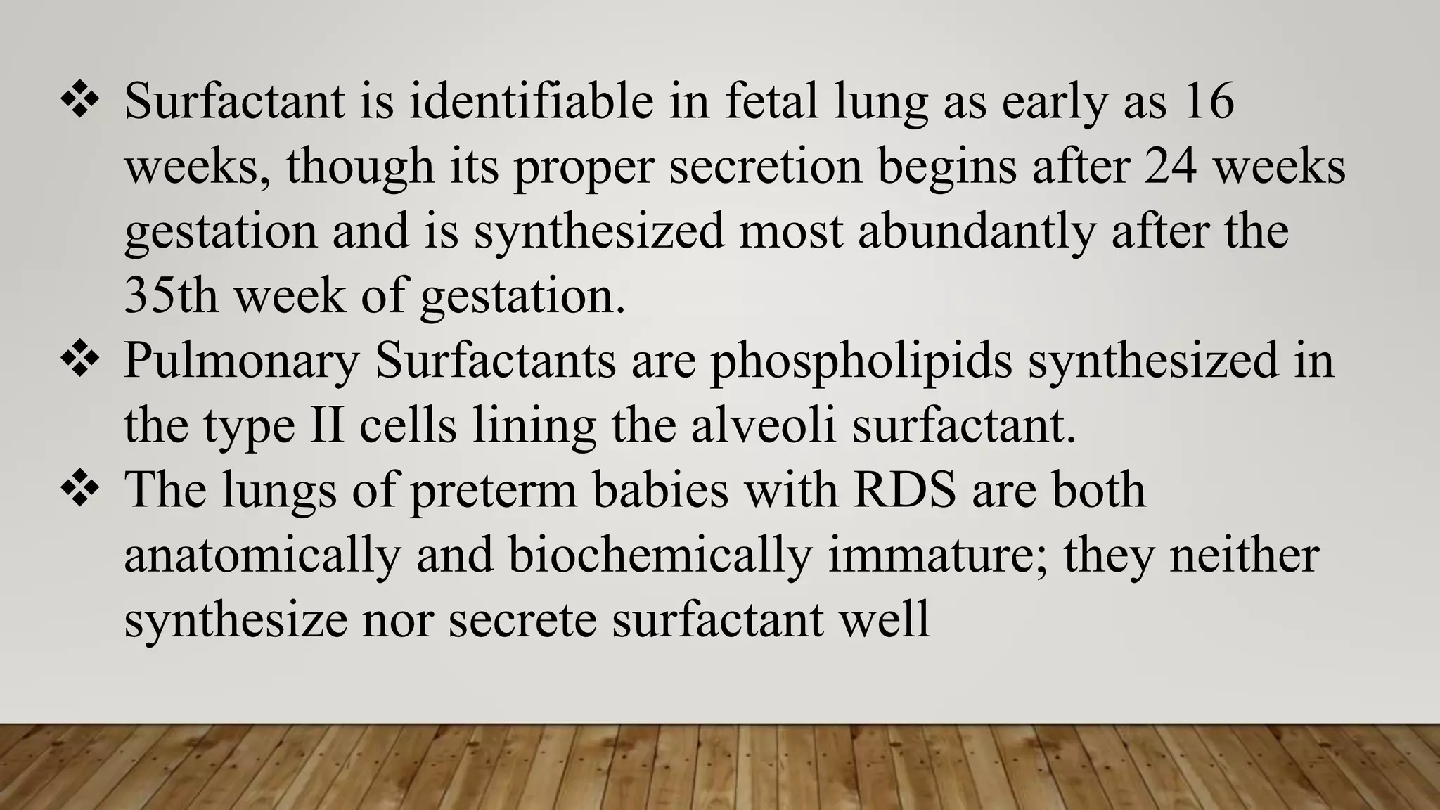 Surfactant therapy |medical administration of exogenous surfactant | PPTX