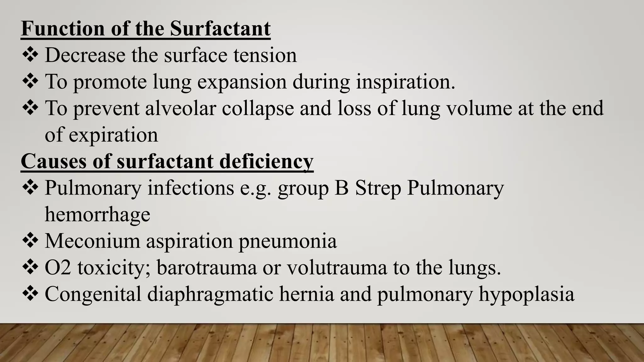 Surfactant therapy |medical administration of exogenous surfactant | PPTX