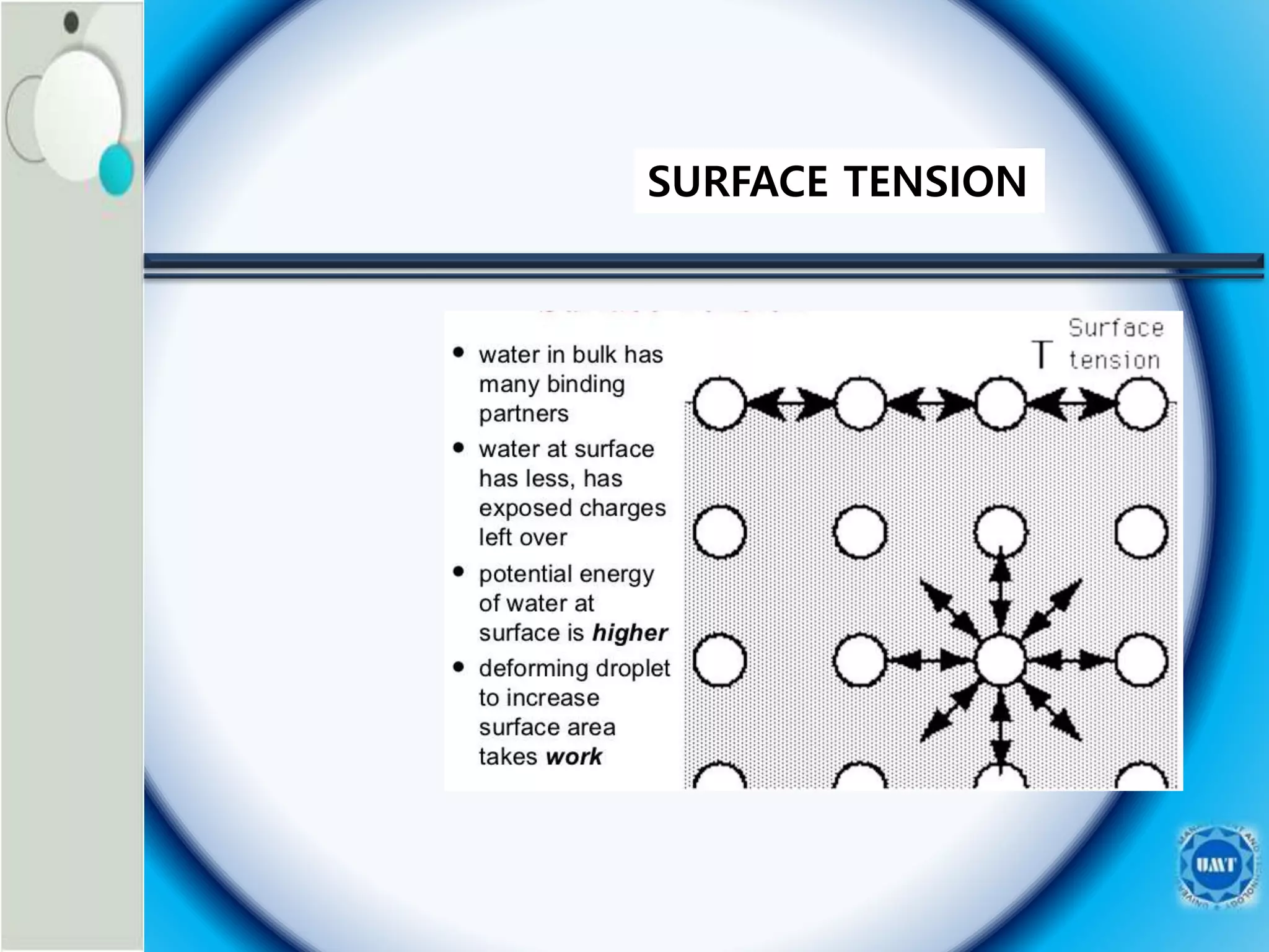 Surface tension. | PPTX