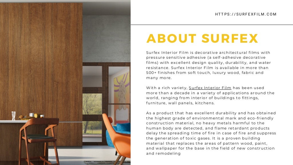 Surfex Interior Film Buy Catalogue | PPT