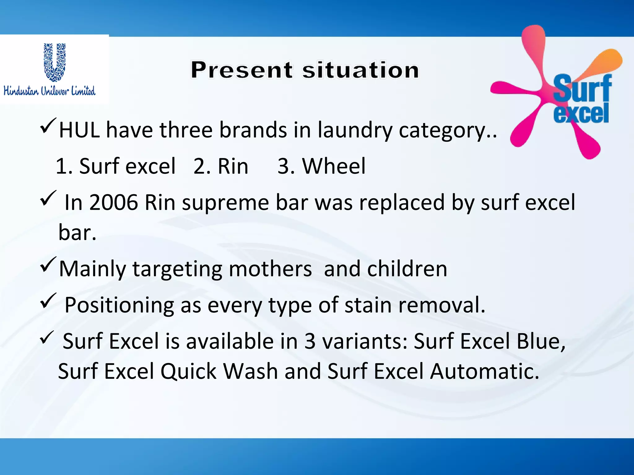 Surf excel | PPT