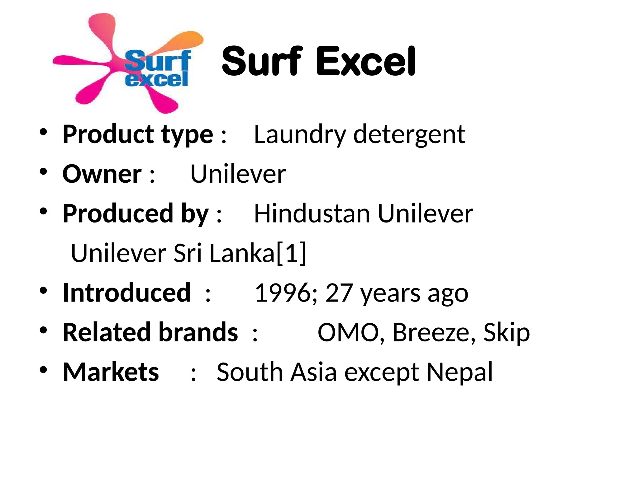 Surf excel 2.pptx................................ | PPT