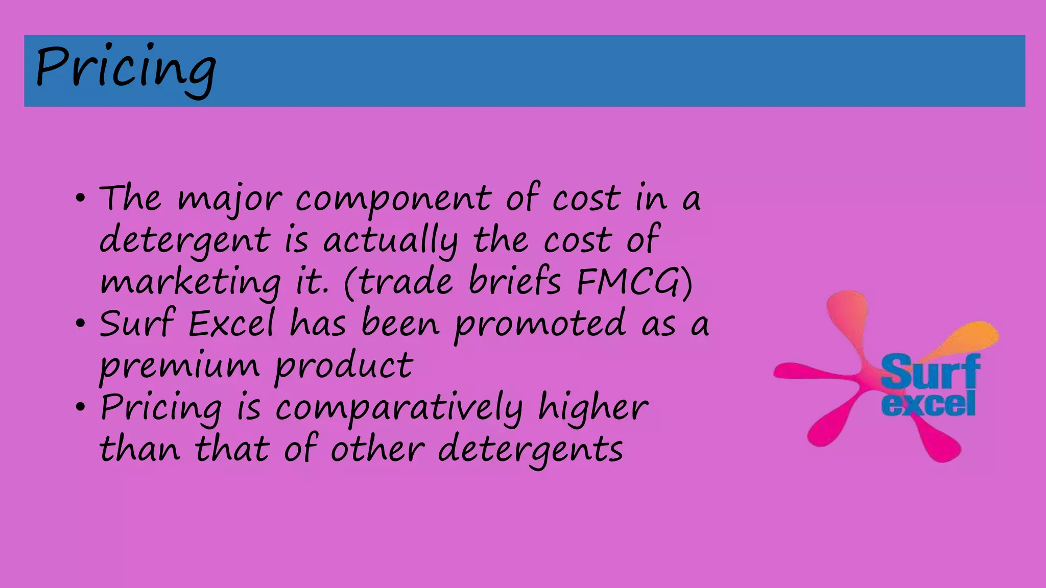 Surf excel marketing | PPT