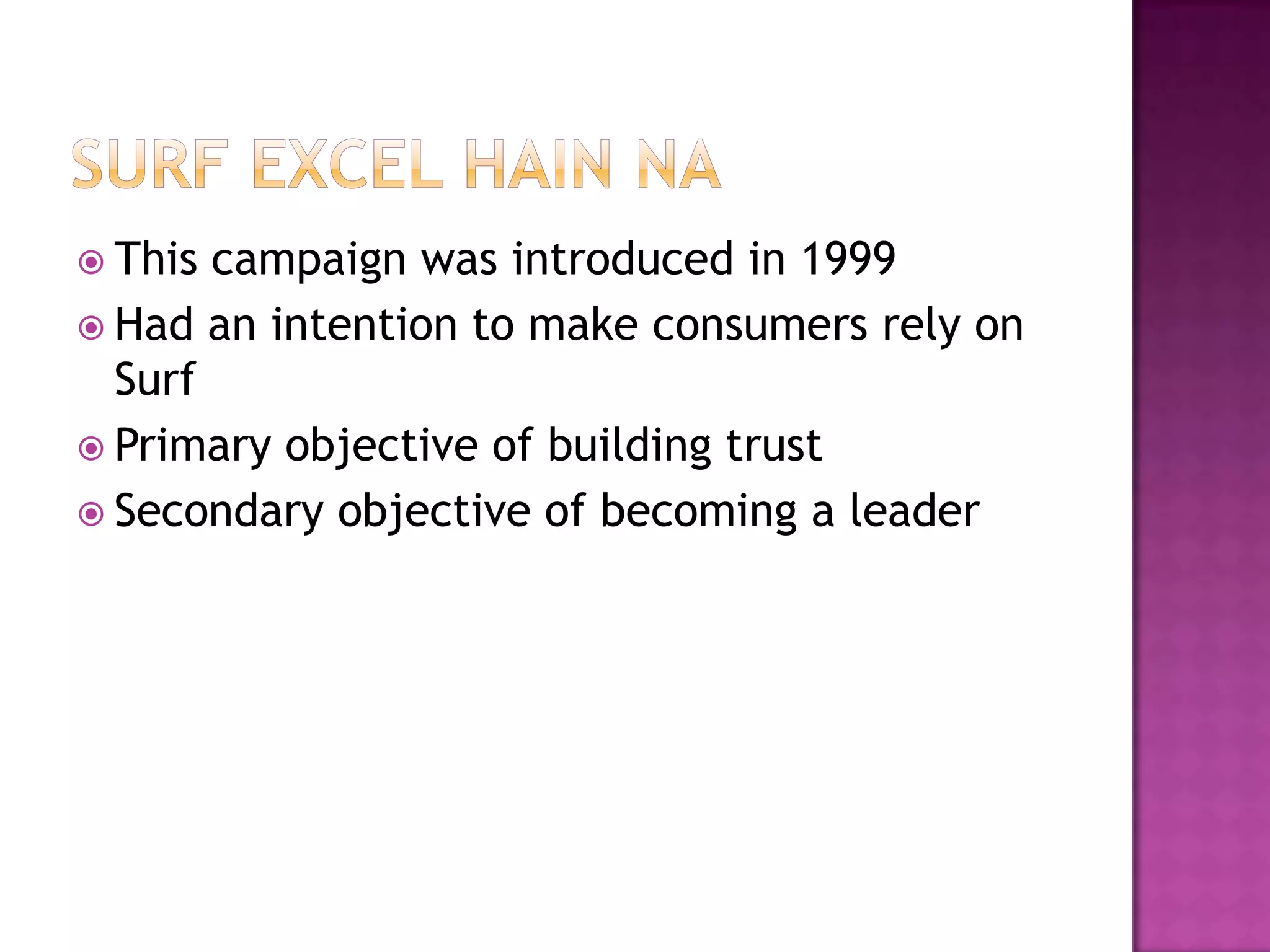 Surf excel vs ariel | PPTX