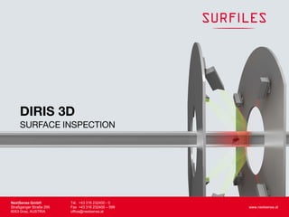 SURFILES DIRIS 3D - Surface Inspection | PDF