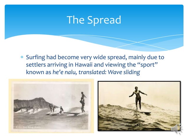 Surfing: A brief overview of the backstory | PPTX | Surfing and ...