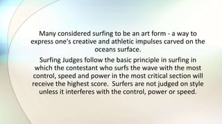 Surfing Rules with Surf & Sun | PPTX